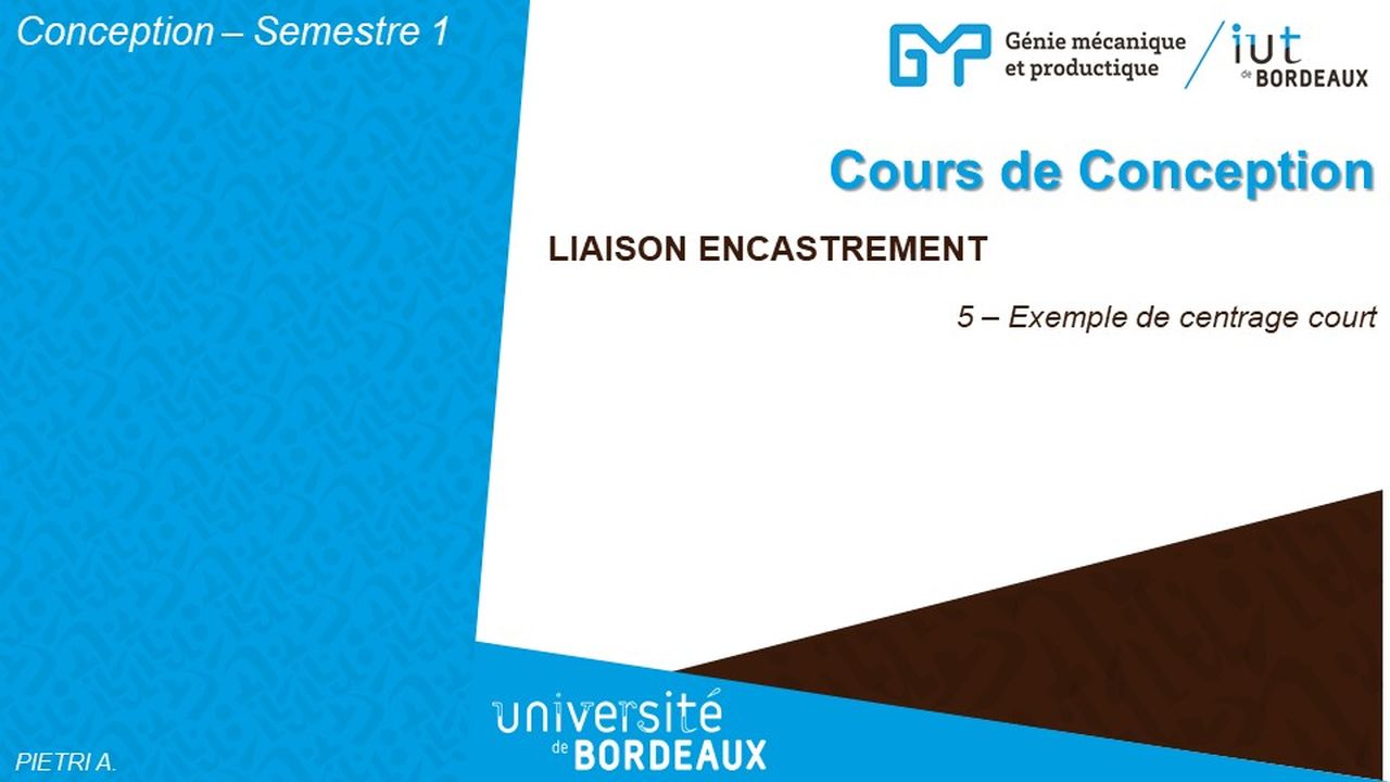 MediaPOD - Cours De Conception - Centrage Court Et Appu…