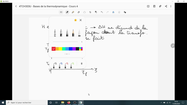 MediaPOD - Thermo L2 Chimie - Cours4 - Video13