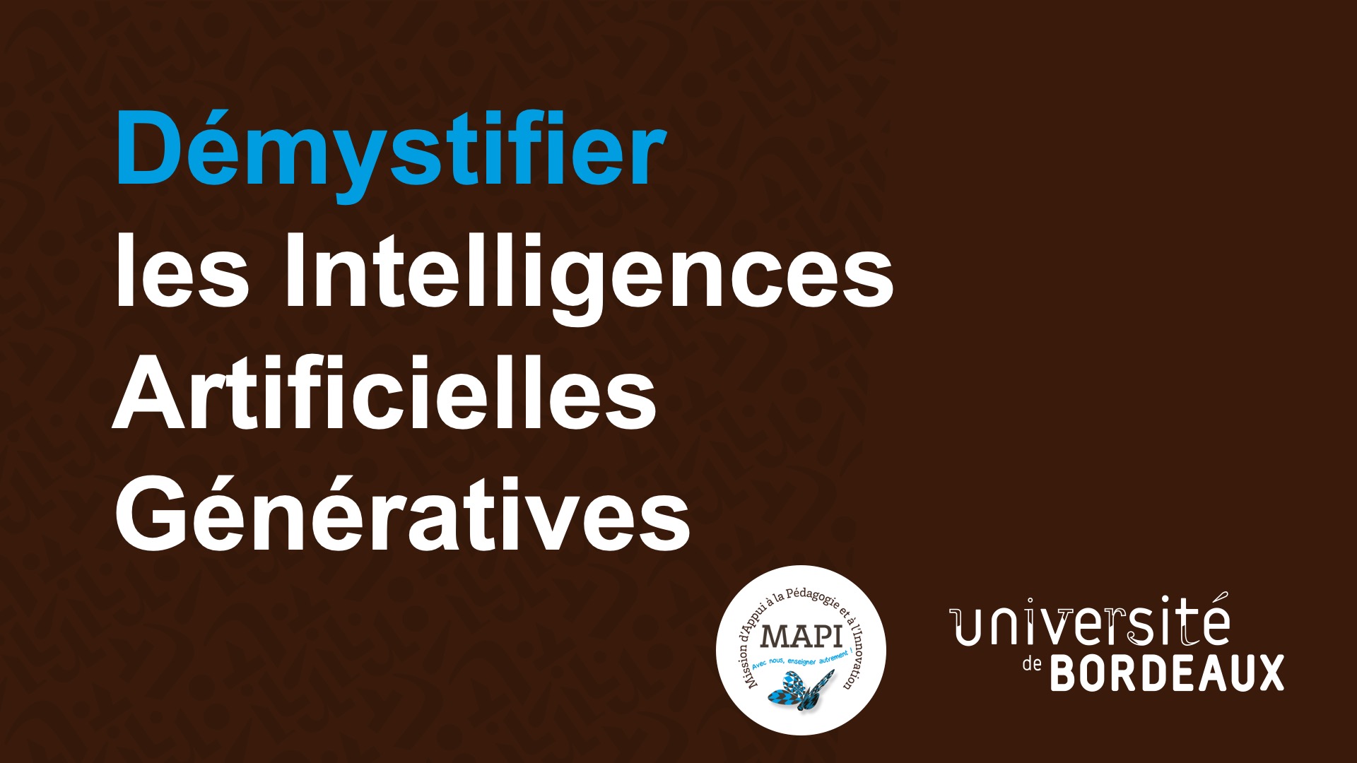 MediaPOD - Formation - Démystifier Les Intelligences Ar… MediaPOD - Formation - Démystifier Les Intelligences Ar…