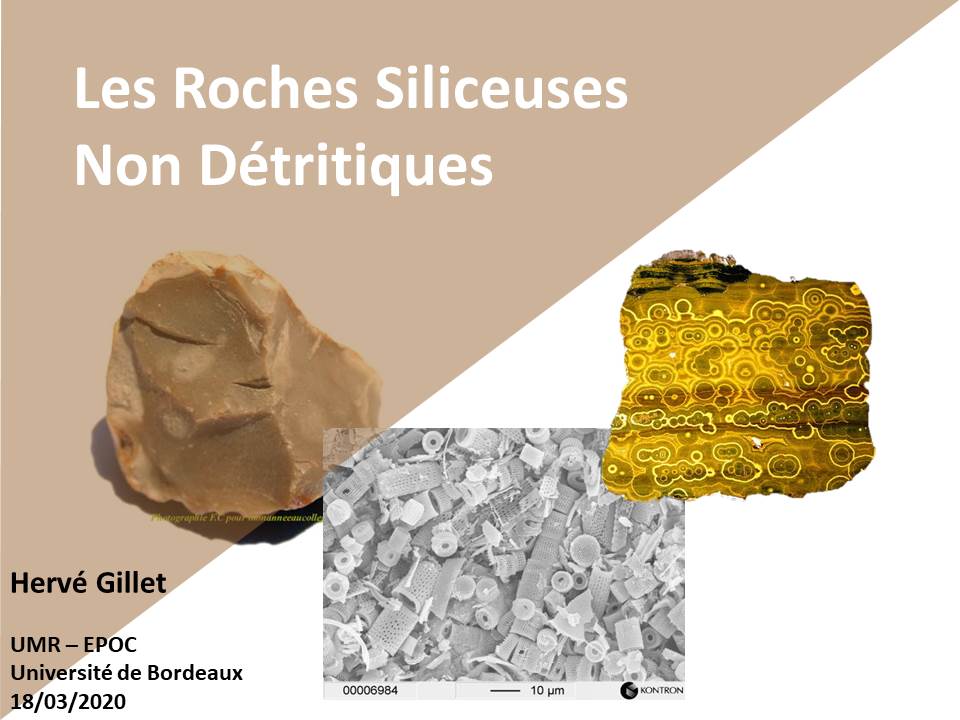 MediaPOD - Td Roches Siliceuses Non Détritiques