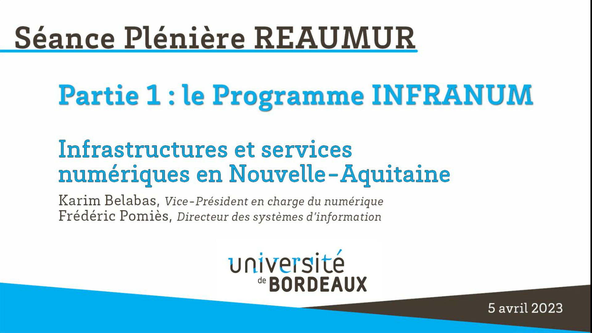 MediaPOD - Le Programme Infranum