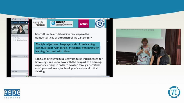 MediaPOD - INSPE - Intercultural Telecollaboration For Teacher